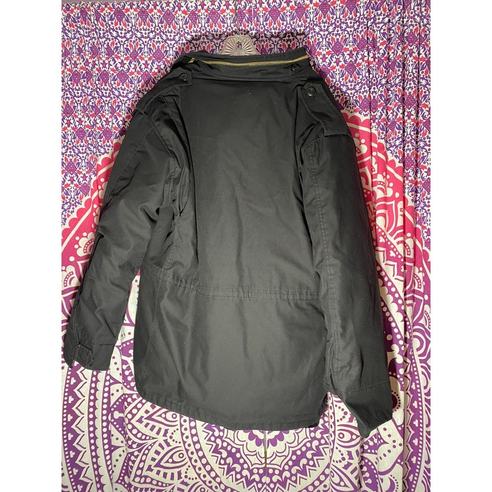 M65 Rothco Field Jacket Black Size Large - Gem